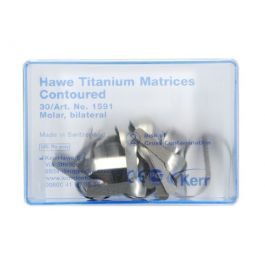 Kerr matrices bombées titane 1591 - ABC Dental AG