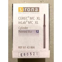 CEREC MC XL Cylinder Pointed Bur 12 - ABC Dental AG